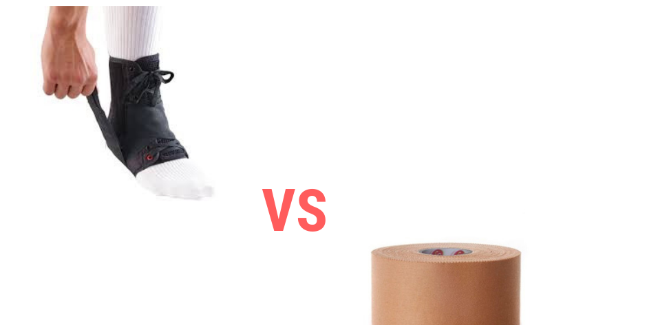Brace VS Tape? Which is best for Ankle Sprains – Parkside Sports ...